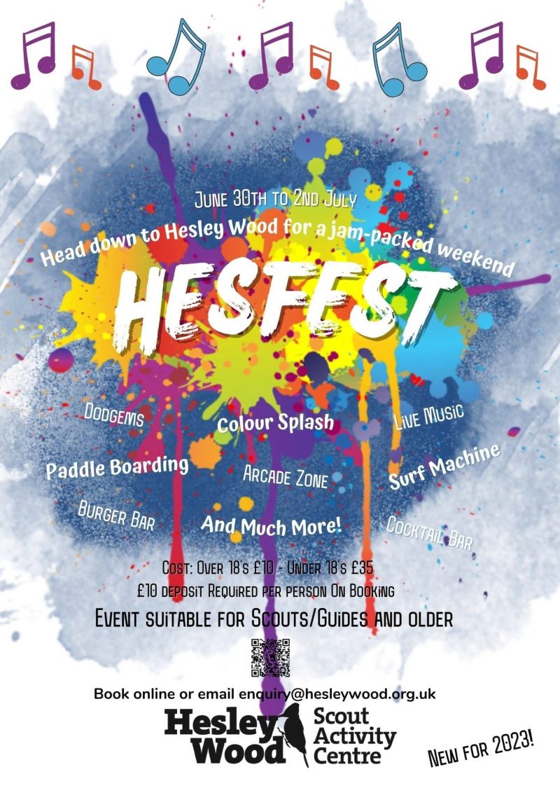 hesfest – Hesley Wood Scout Activity Centre