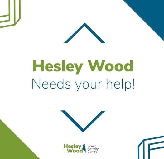 We need you! – Hesley Wood Scout Activity Centre